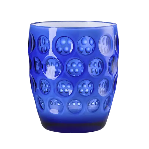 MARIO LUCA GIUSTI Lente Tumbler Set Of 6 - Blue/white