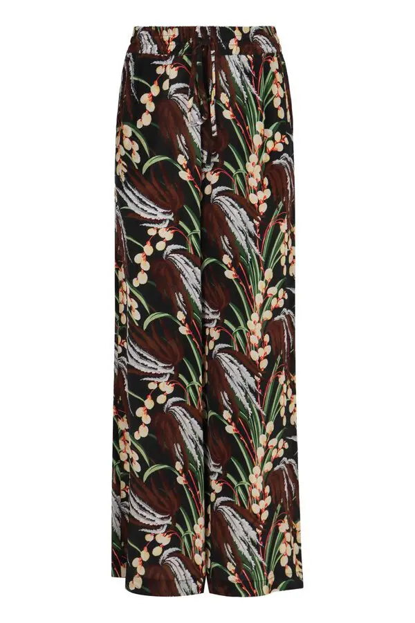 P.a.r.o.s.h Printed High-rise Trousers