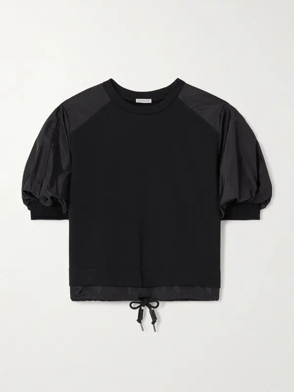 Moncler Appliquéd Cotton-jersey T-shirt