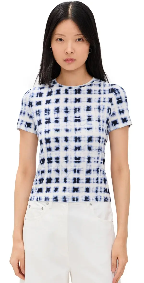 Proenza Schouler White Label Parson Tee - Indigo Multi