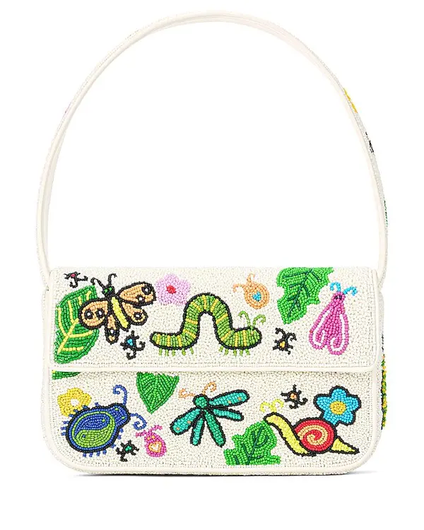 Staud Tommy Beaded Bag - Bug Out