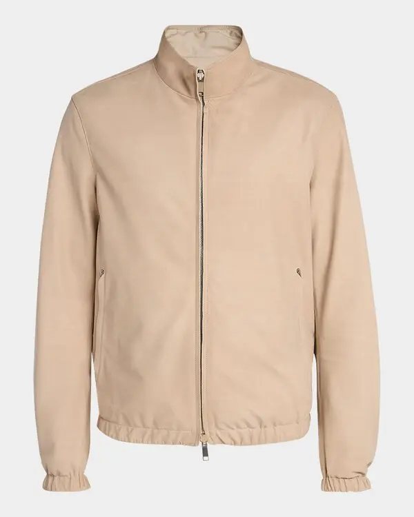 Zegna Reversible Nubuck Blouson