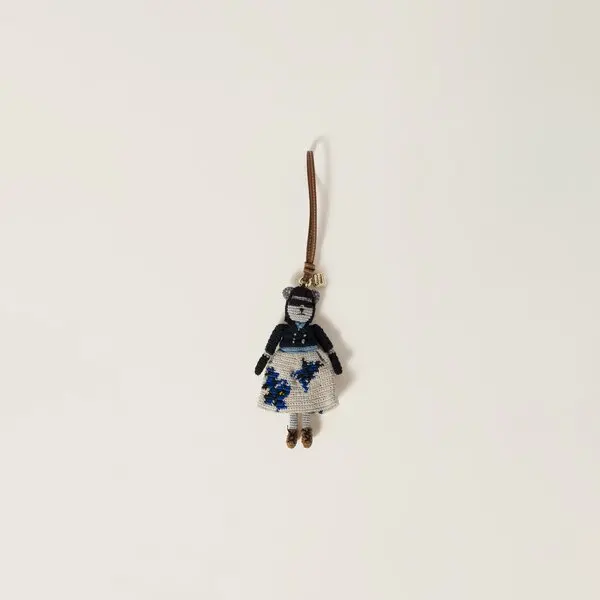 Miu Miu Technical Yarn Trick - Blue/white