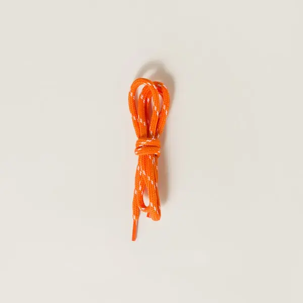 Miu Miu Cord Laces - Orange/white