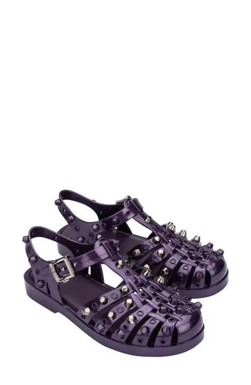 Melissa Possession Stud Fisherman Sandal - Purple