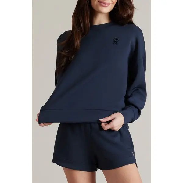 RHONE Dreamglow Crewneck Sweatshirt - Navy Blue