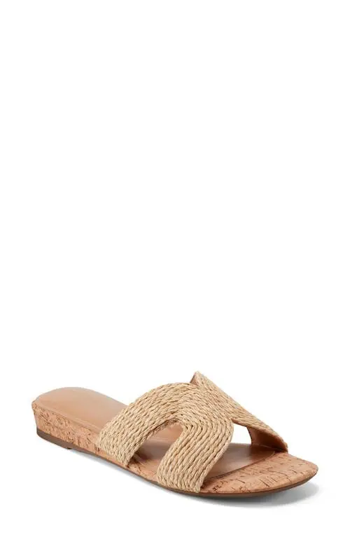 Easy Spirit Christy Slide Sandal - Natural
