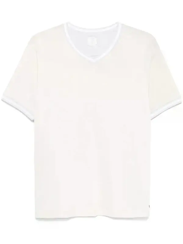 Eleventy V-neck T-shirt - Neutrals