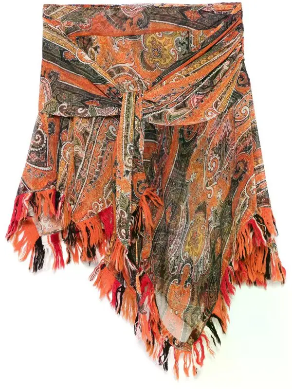 Isabel Marant Graphic-print Mini Skirt