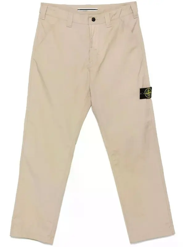 Stone Island Compass Badge Trousers - Neutrals