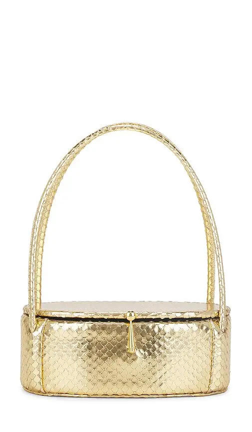 Alexis Constance Petite Oval Bag - Gold