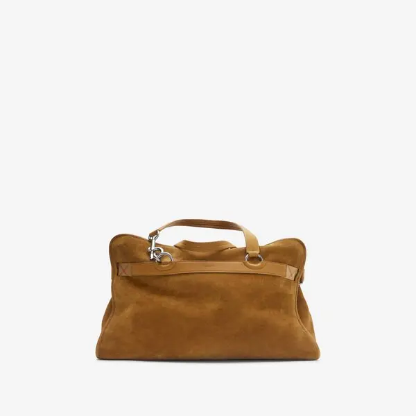 Burberry B Clip Calf Suede Holdall - Hebden