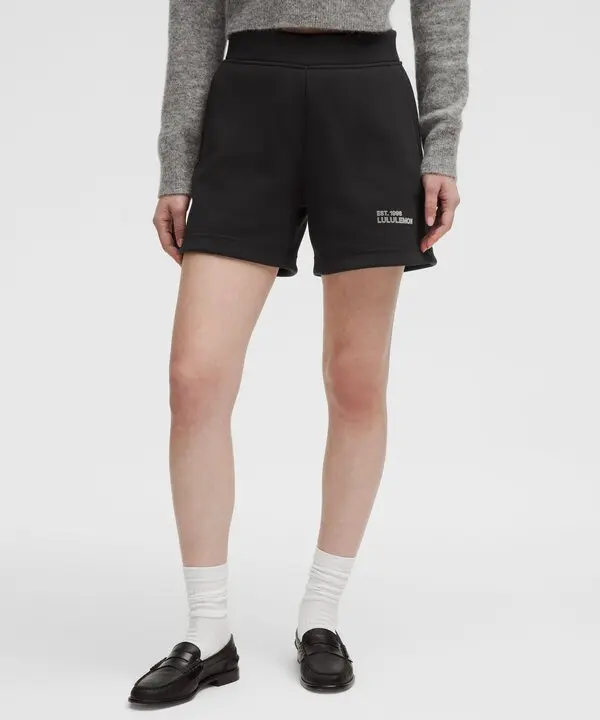 Lululemon Heavyweight Fleece Sweatshort - Black