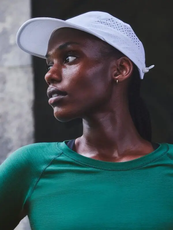 Athleta Pacesetter Run Cap 2.0 - Bright White