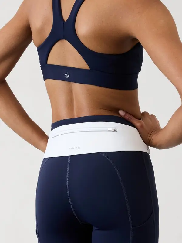 Athleta Pacesetter Run Belt 2.0 - Bright White