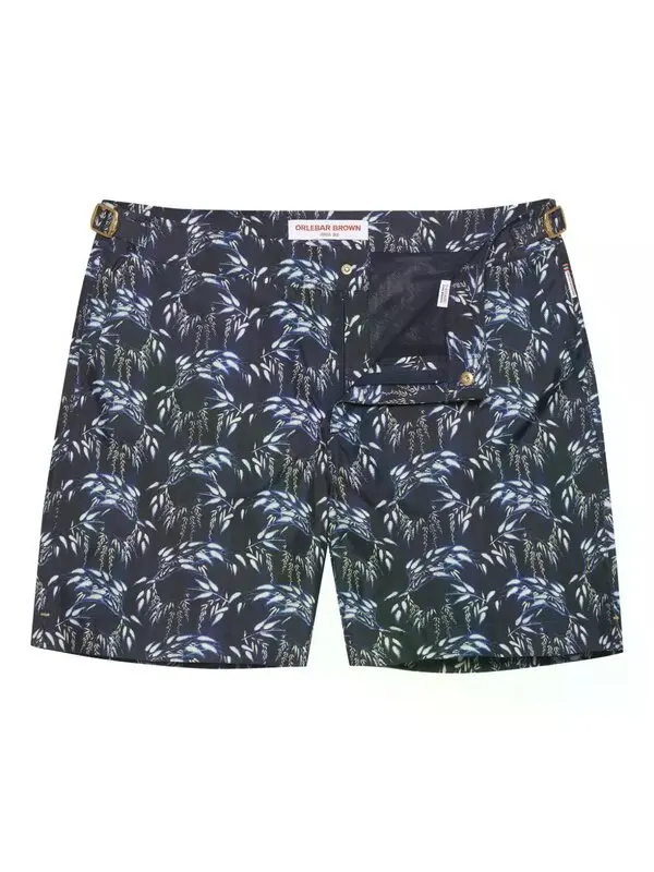 Orlebar Brown Bulldog Printed Swim Shorts - Blue