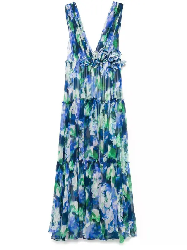 Costarellos Arella Gown - Blue