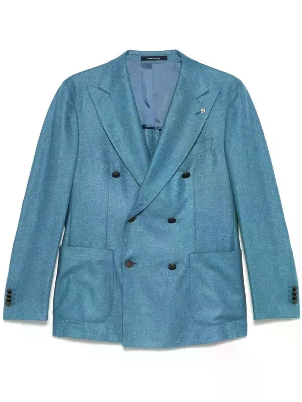 Tagliatore Double-breasted Blazer - Blue