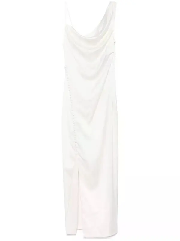 Remain Birger Christensen Draped Satin Dress