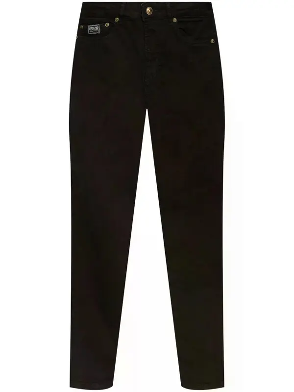Versace Logo Patch Jeans