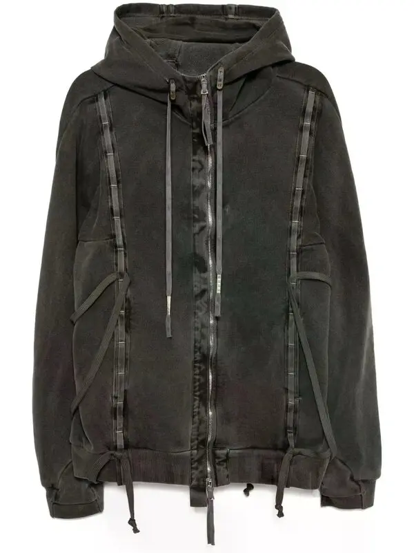 Boris Bidjan Saberi Zip-up Hoodie