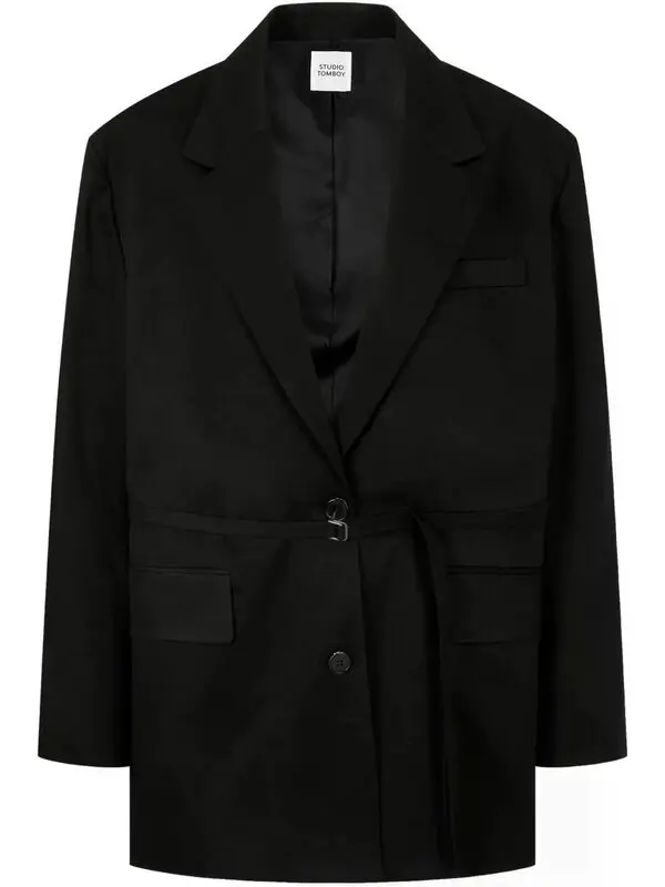 STUDIO TOMBOY Belted Blazer