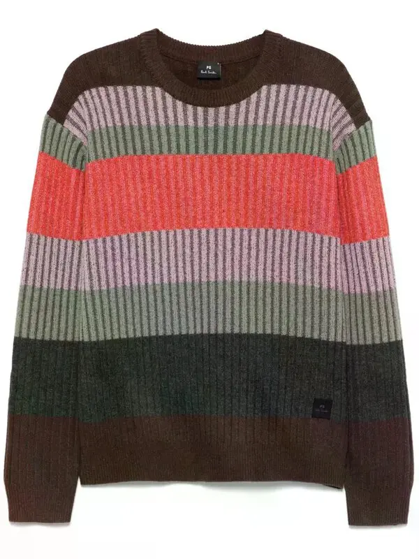 Paul Smith Striped Sweater - Green