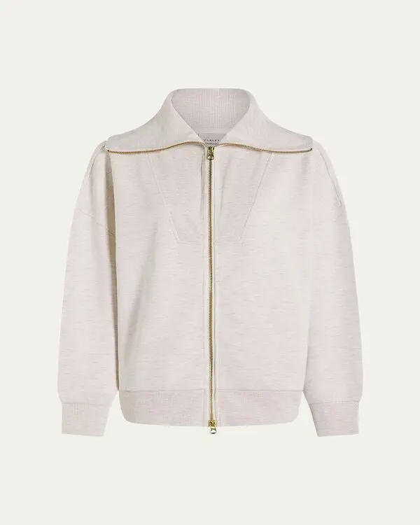 Varley Halley Zip-front Sweatshirt