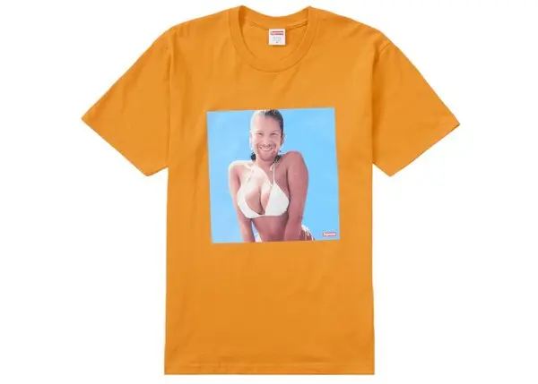 Supreme Aphex Twin Windowlicker Tee Shirt - Orange