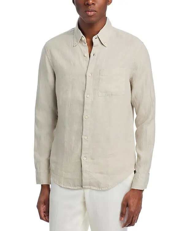 ALEX CRANE Playa Linen Shirt - Bone