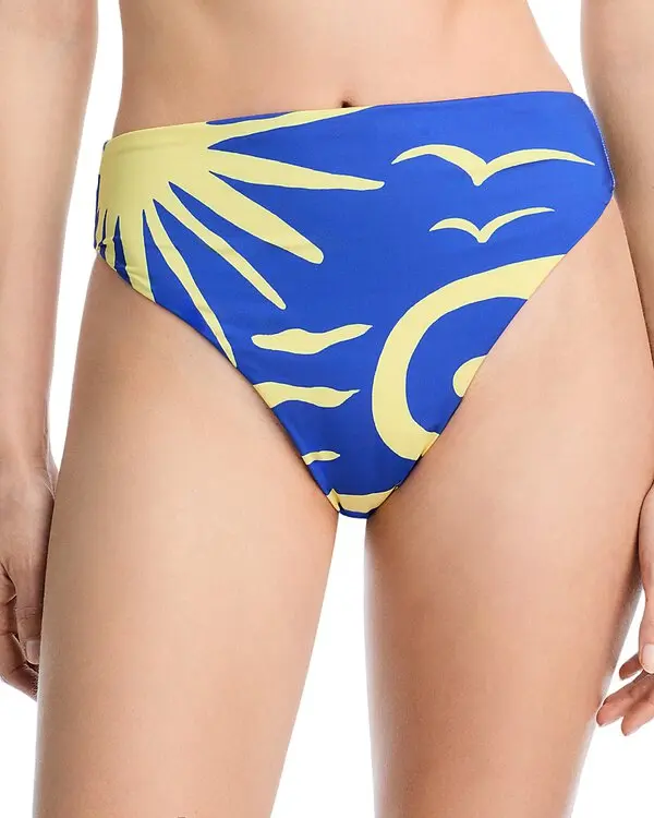 CALA DE LA CRUZ Lulu Bikini Bottom - Malibu Azul