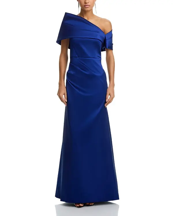 Rickie Freeman For Teri Jon Stretch Mikado Gown