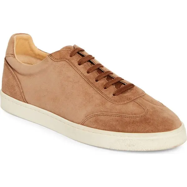 Brunello Cucinelli Suede Low-top Sneakers - C2692 Brown