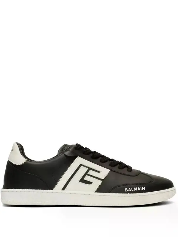 Balmain Swan Sneakers - Black