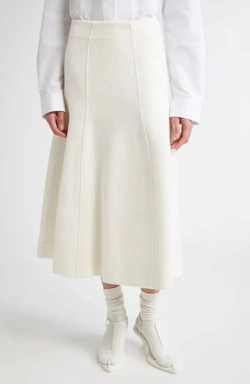 JIL SANDER Midi Flared Skirt