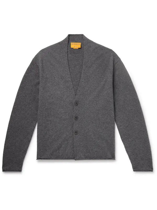 Guest In Residence Everywear Cashmere Cardigan - Gray