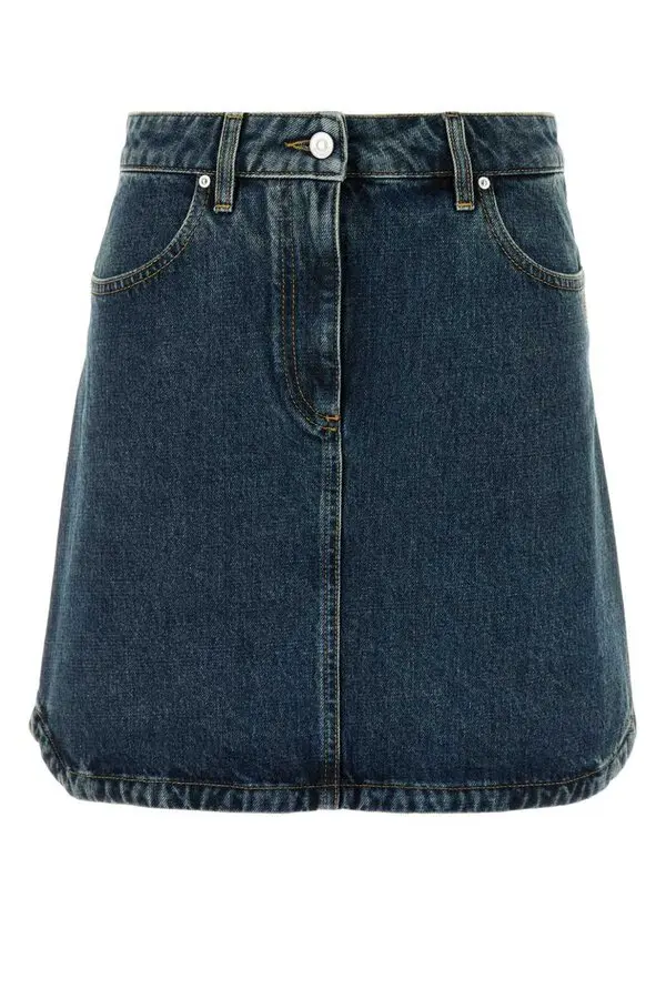 Givenchy Denim Skirt - Blue