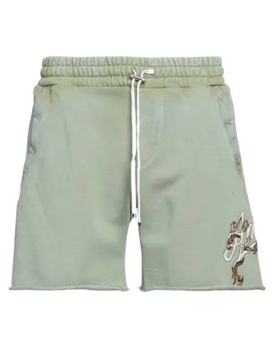 Amiri Military Cotton Shorts - Green