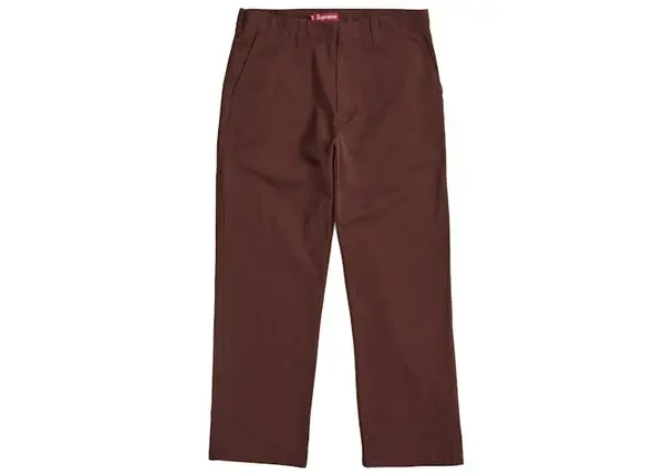 Supreme Work Pant - Mahogany