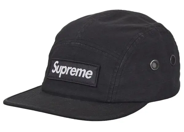 Supreme Military Camp Cap - Black