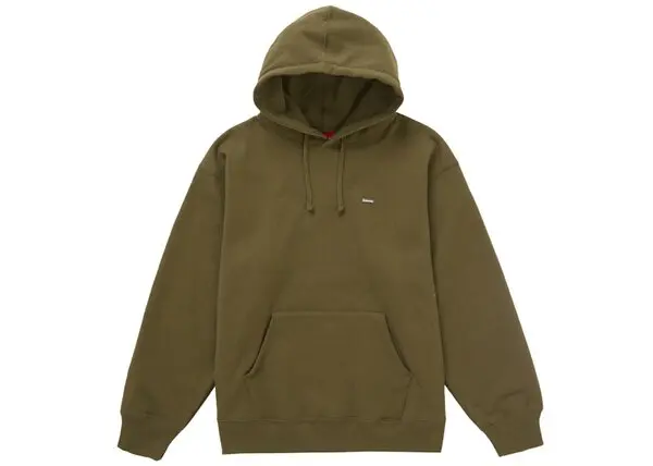 Supreme Small Box Hooded Sweatshirt - Dark Olive