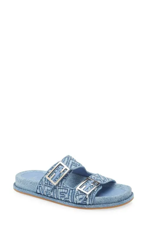 Fendi Feel Double Band Sandals