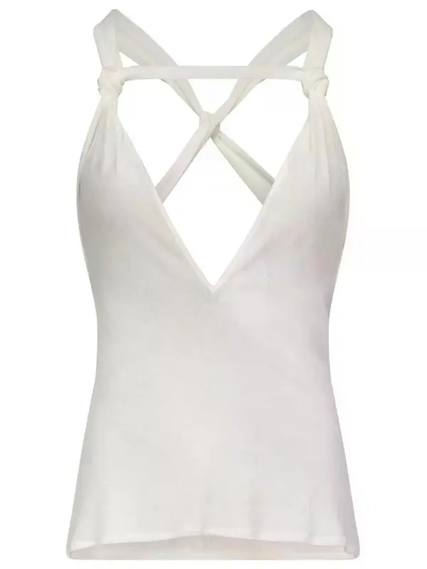 LUDOVIC DE SAINT SERNIN Carrie Top - White