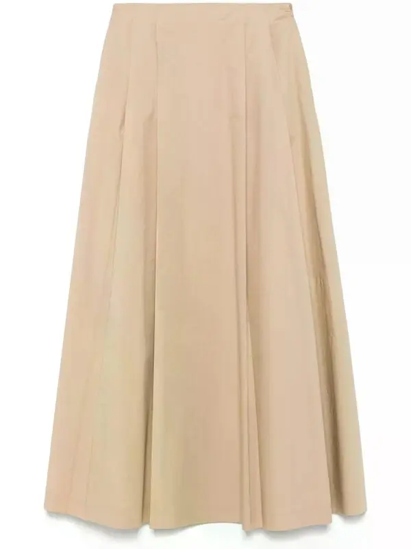Peserico Pleated Maxi Skirt