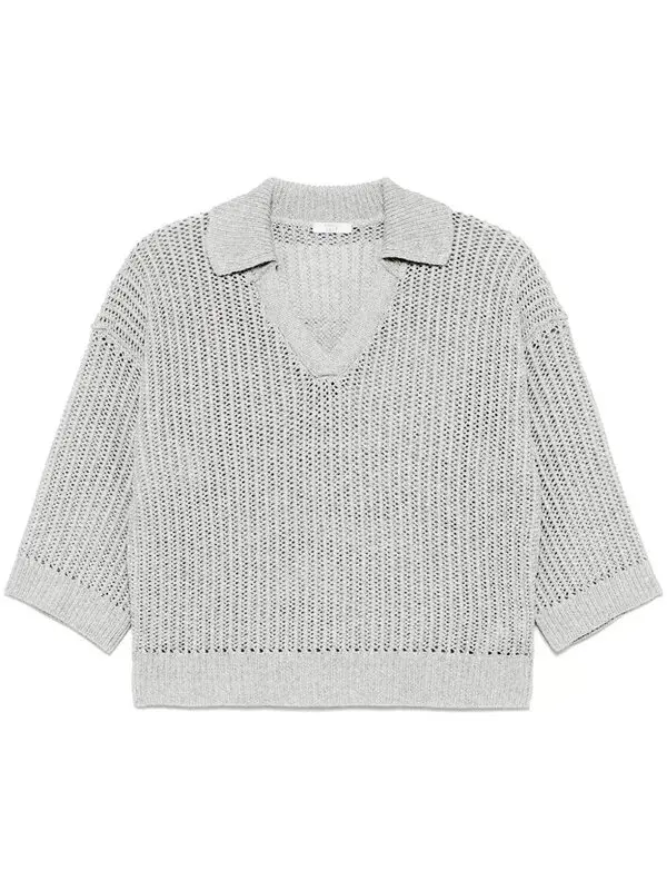 Peserico Open-knit Sweater