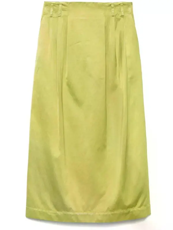 Peserico Satin Midi Skirt