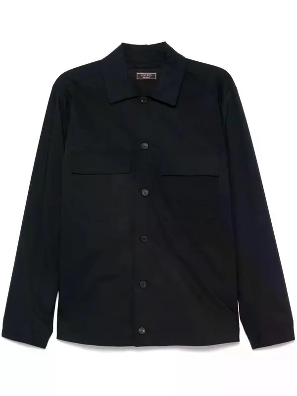 Peserico Lightweight Overshirt - Blue