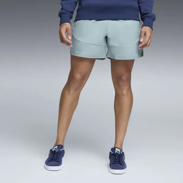PUMA Tech Relaxed 6" Shorts - Green