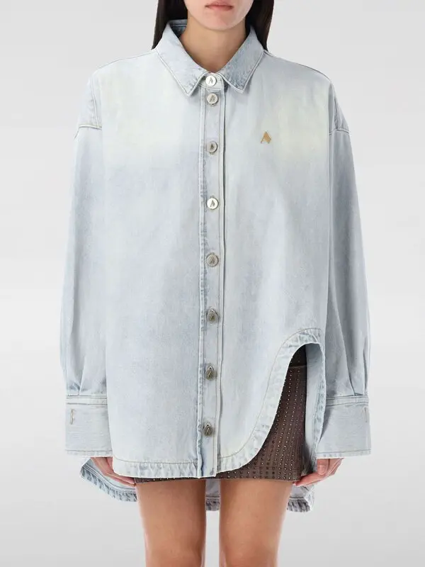 Attico Button Down Shirt - Blue