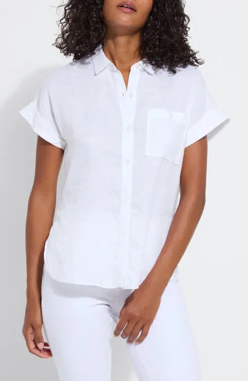 Lyssé Lyla Linen Button-up Shirt